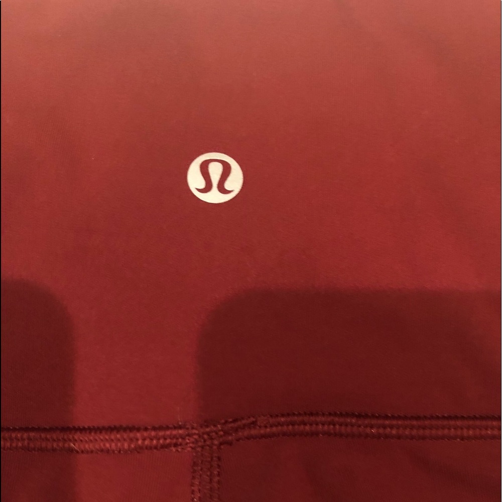 Lululemon Burgundy Lace Luxstreamleggings - Gem